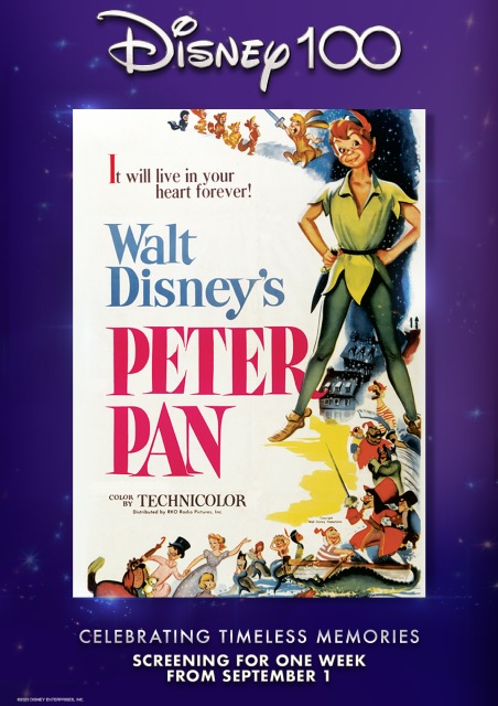 DISNEY 100: Peter Pan Tickets & Showtimes | Reel Cinemas Borehamwood ...